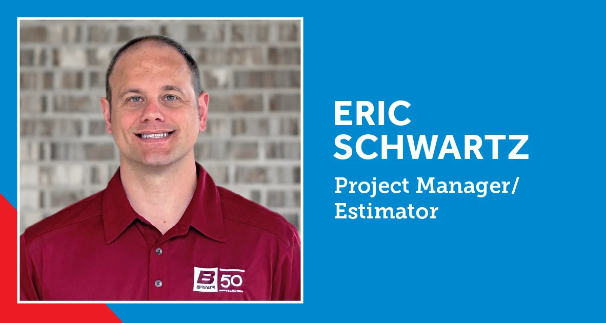Eric Schwartz Joins Team as Estimator – Briner Building